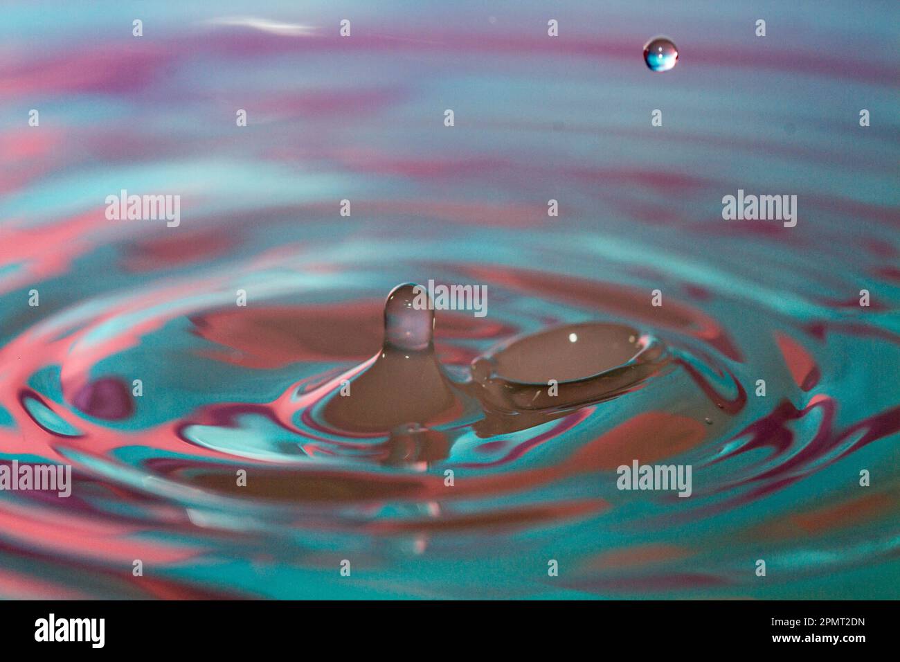 Water drop splash art photography Stock Photo - Alamy