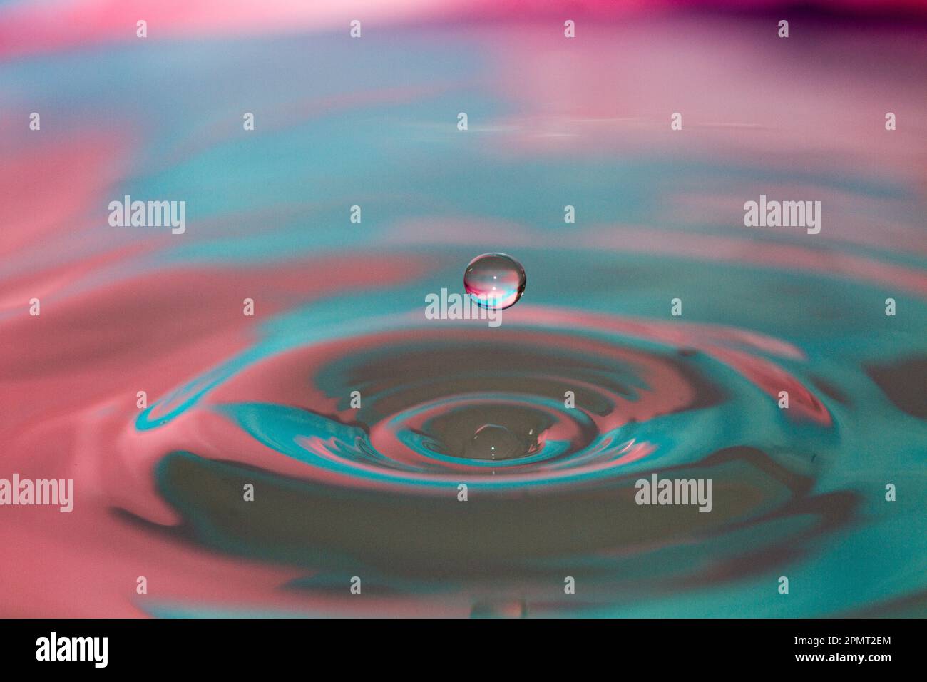 Water drop splash art photography Stock Photo - Alamy