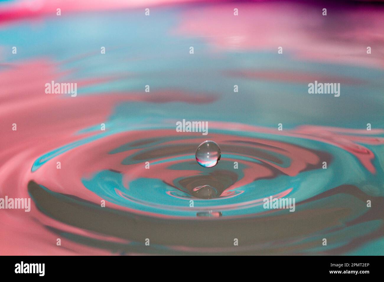 Water drop splash art photography Stock Photo - Alamy