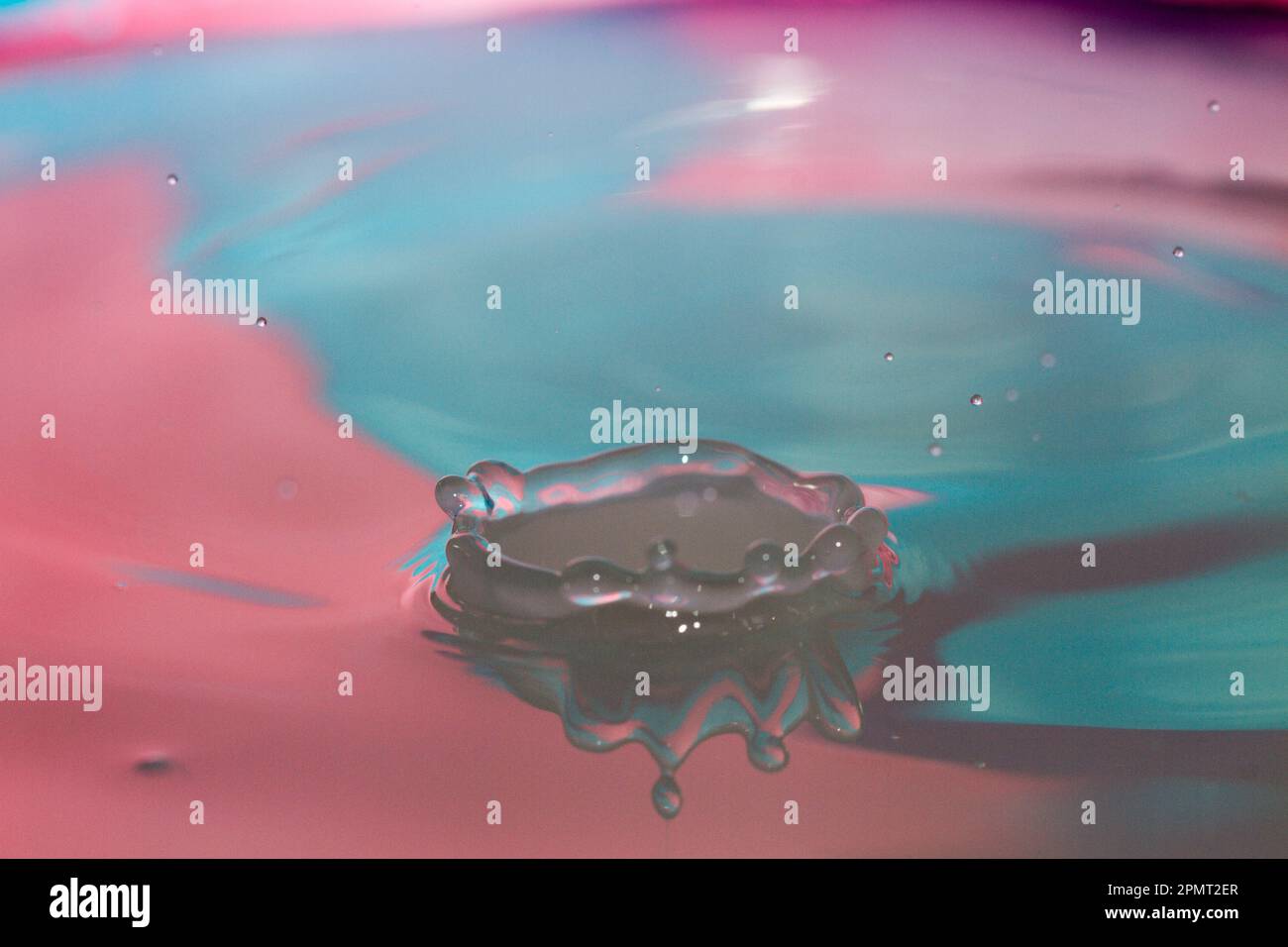 Water drop splash art photography Stock Photo - Alamy