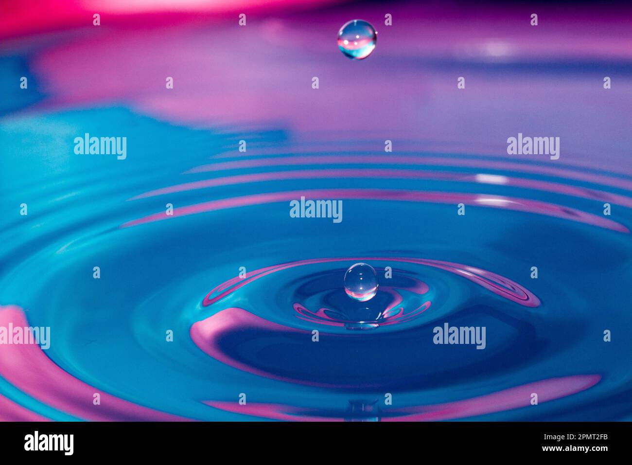 Water drop splash art photography Stock Photo - Alamy