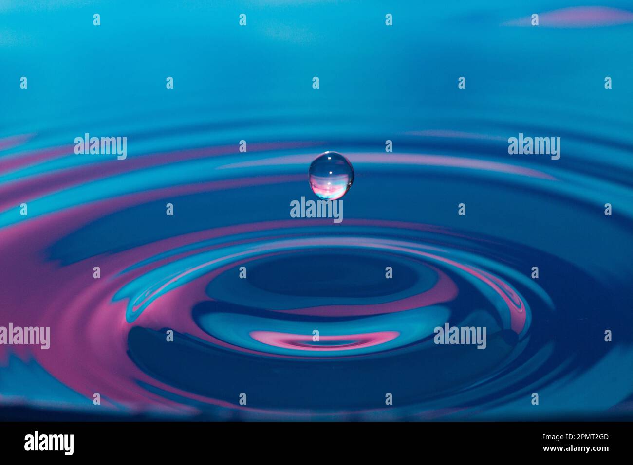 Water drop splash art photography Stock Photo - Alamy