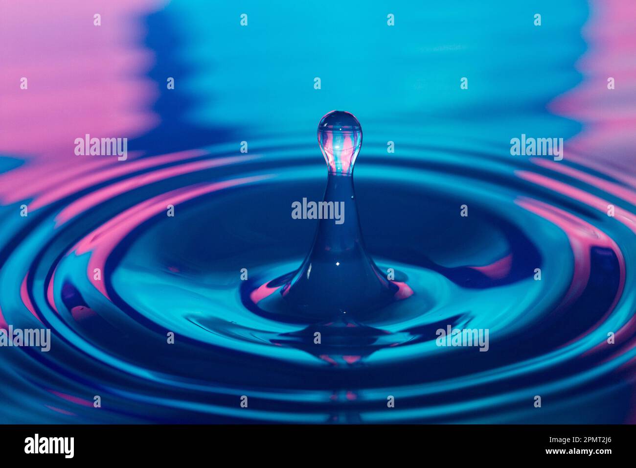 Water drop splash art photography Stock Photo - Alamy