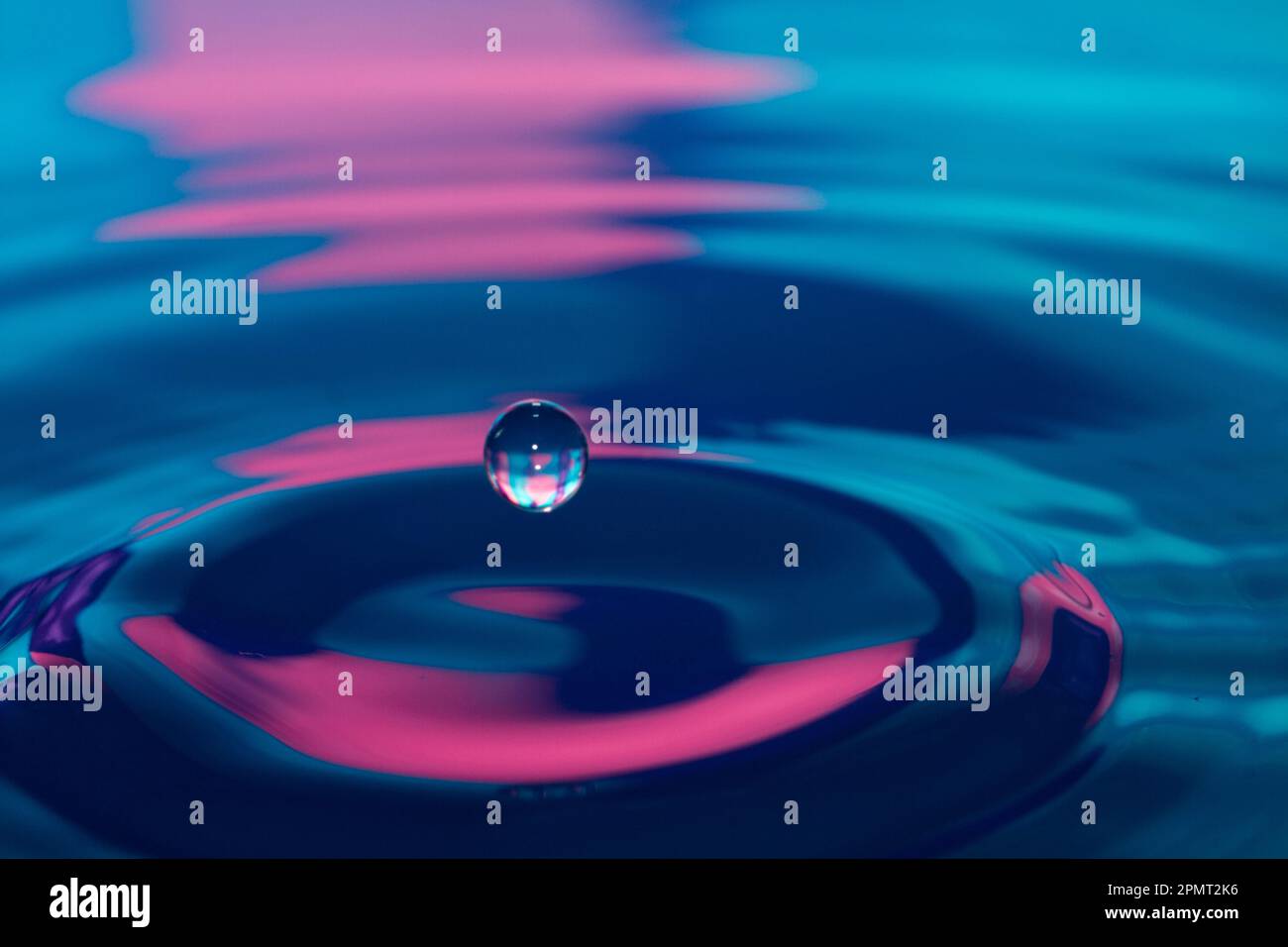 Water drop splash art photography Stock Photo - Alamy