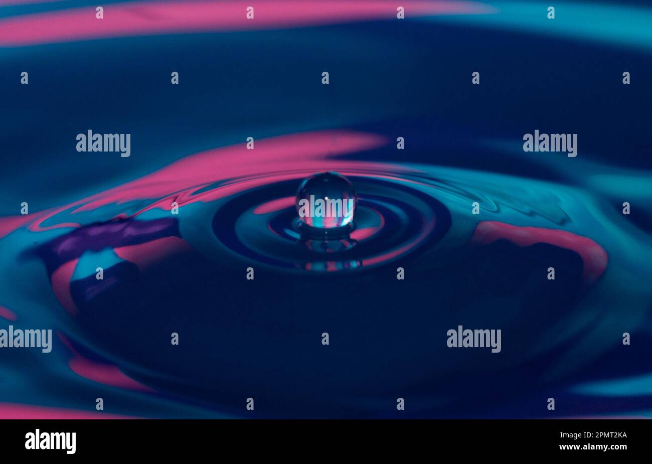 Water drop splash art photography Stock Photo - Alamy