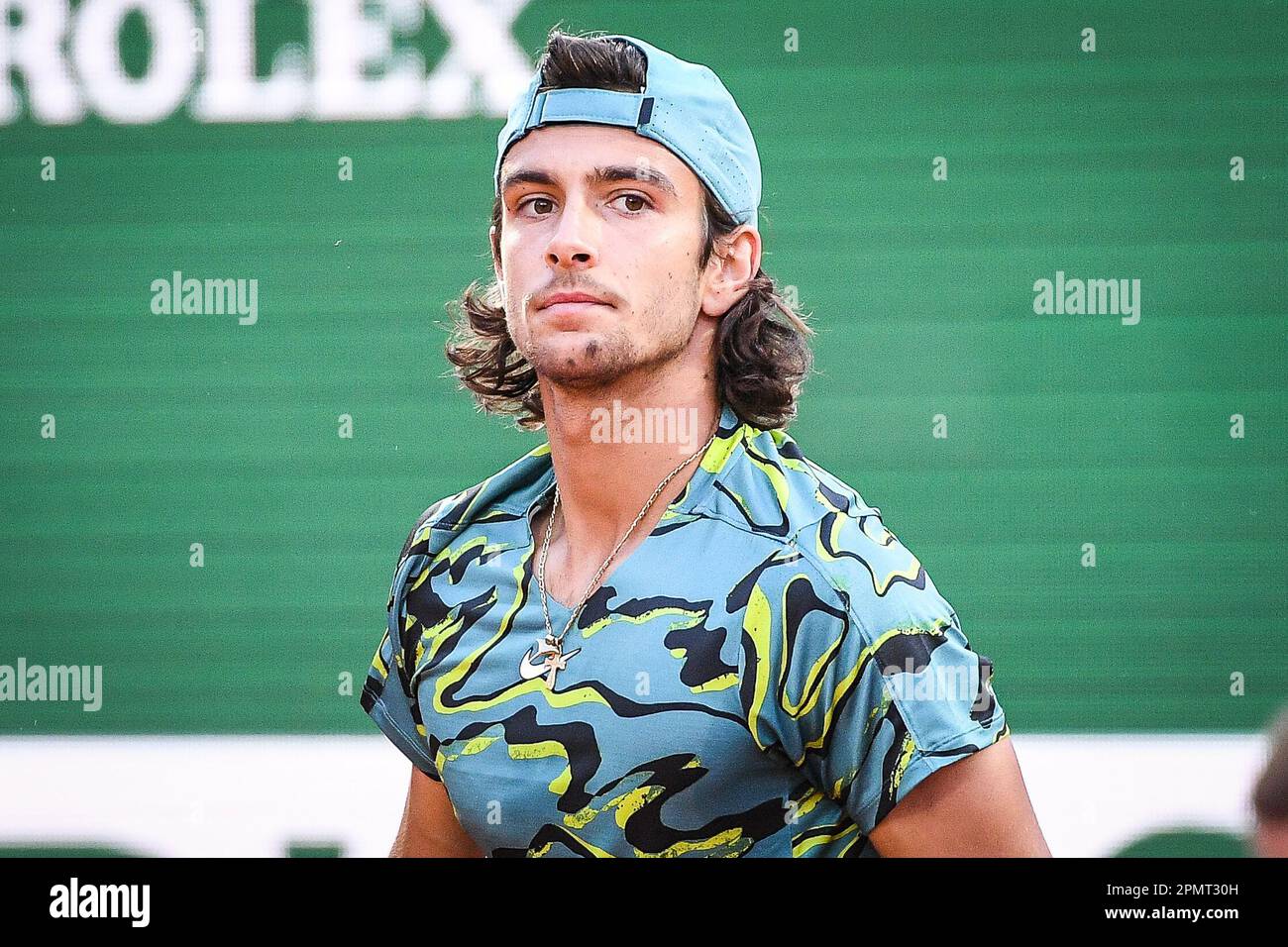 Lorenzo MUSETTI of Italia during the Rolex Monte-Carlo, ATP Masters ...