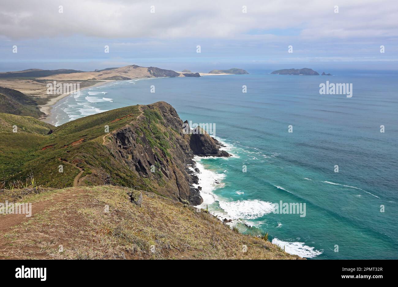 Te Werahi Beach - Cape Reinga - New Zealand Stock Photo - Alamy