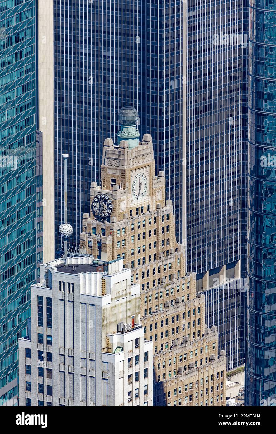 View from above: Paramount Building’s light brick and stone façade ...