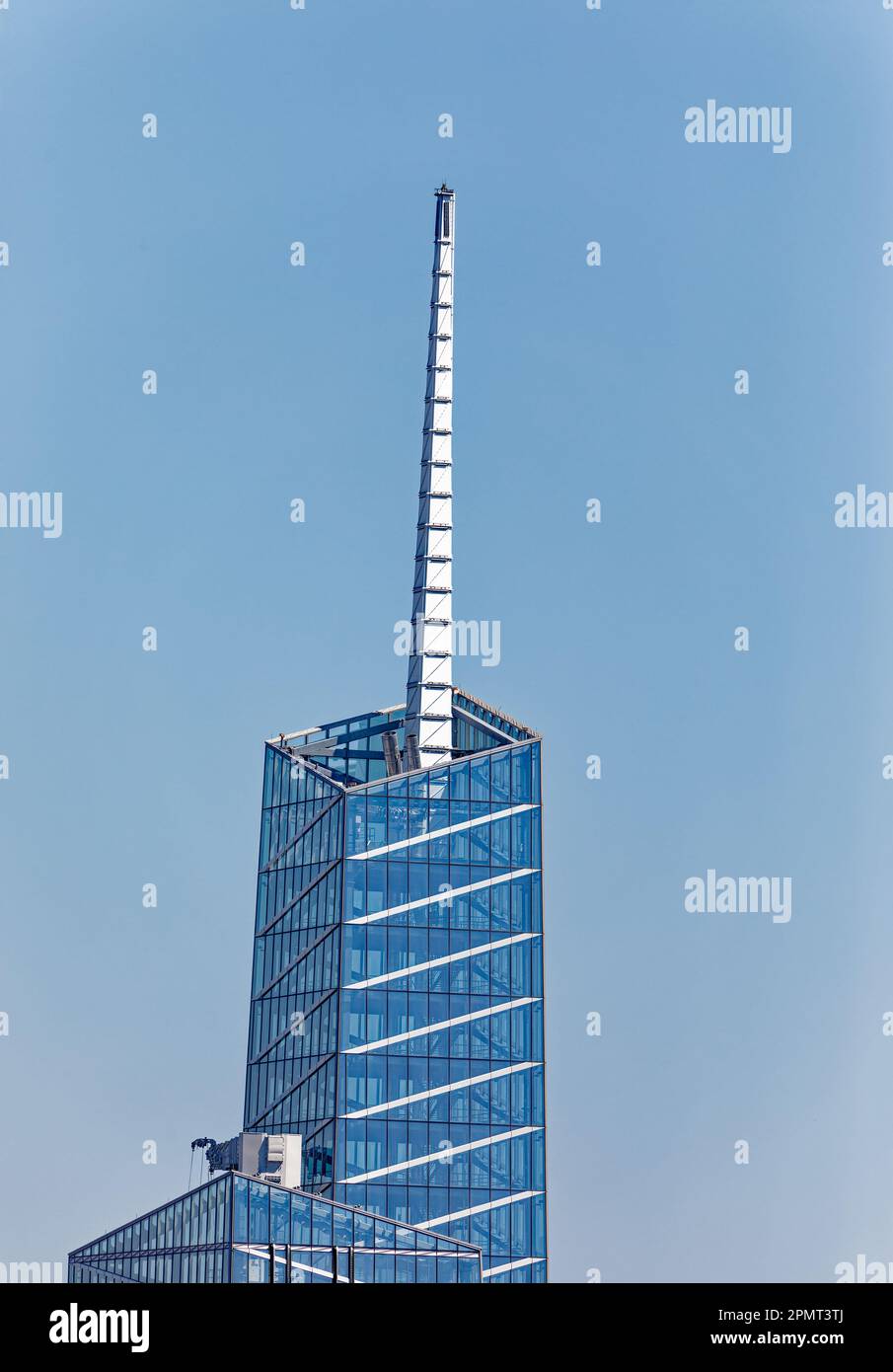 View on high: Supertall One Vanderbilt’s tapered tower is clad in terra ...
