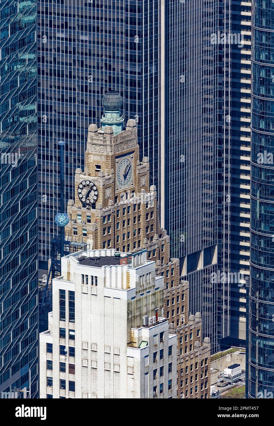 View from above: Paramount Building’s light brick and stone façade ...