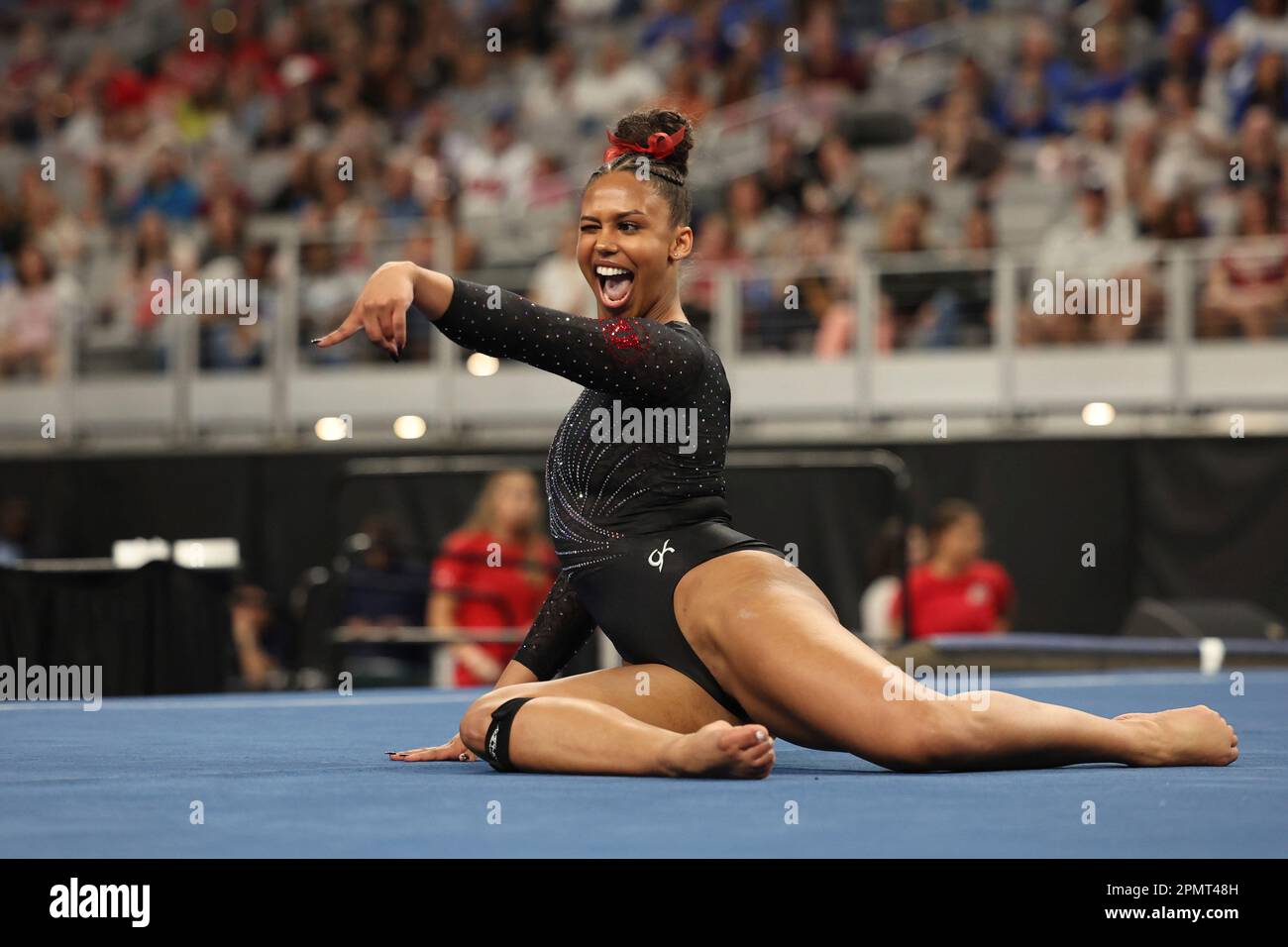 April 13, 2023: Jaedyn Rucker (University of Utah) during the 2023 NCAA ...