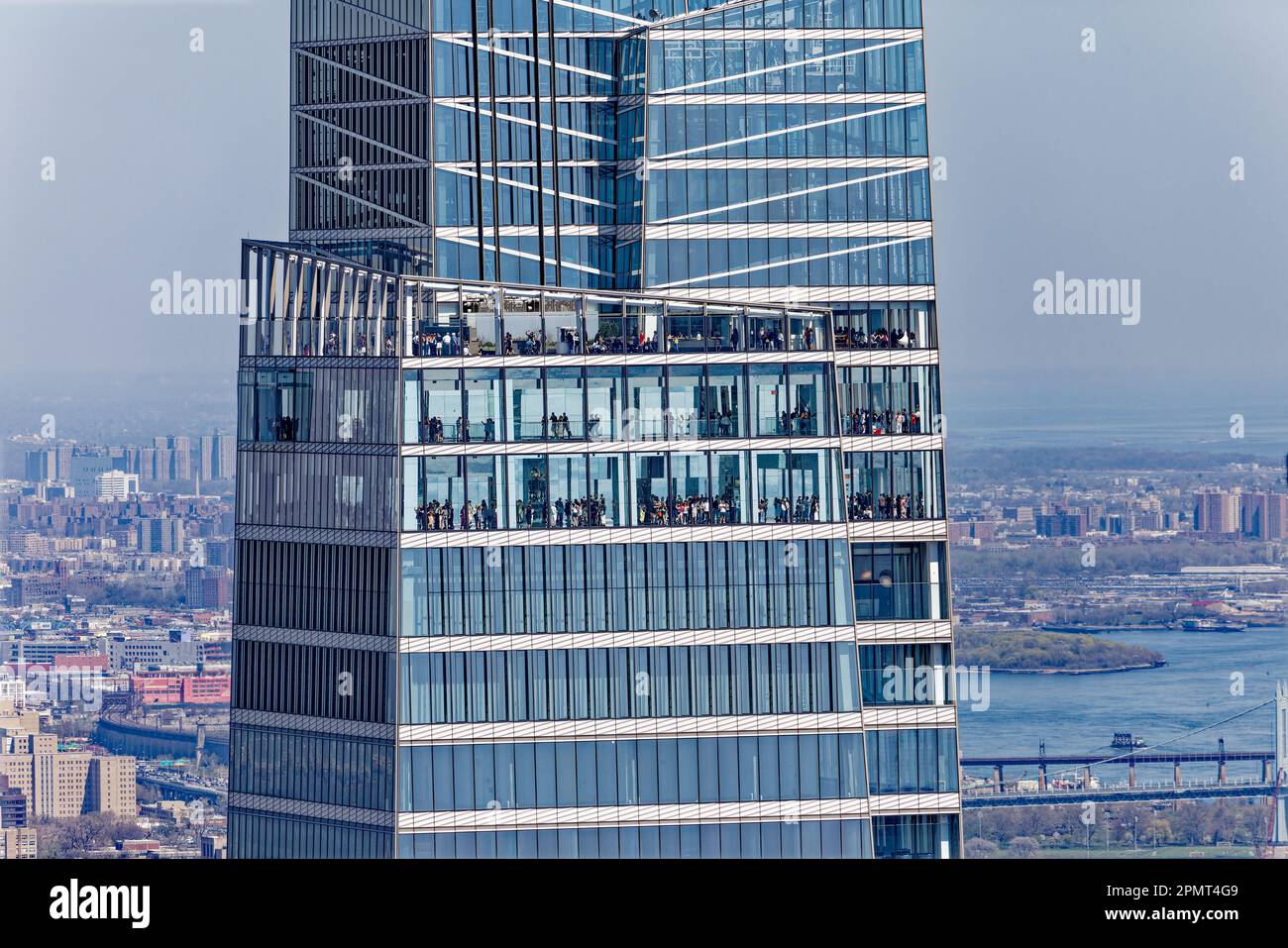 View on high: Supertall One Vanderbilt’s tapered tower is clad in terra ...