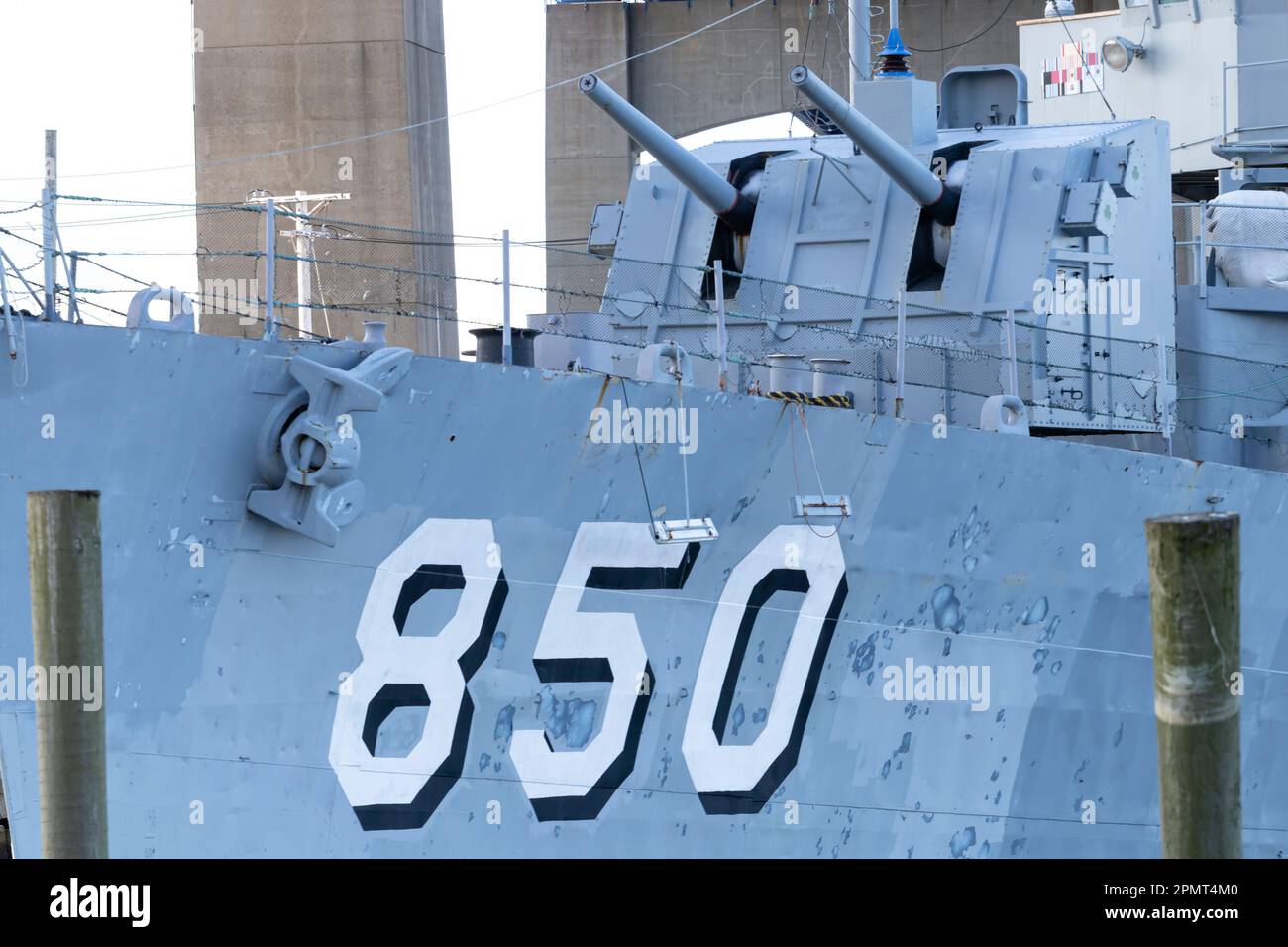 USS Joseph P. Kennedy Jr. at Battleship Cove maritime museum and war ...