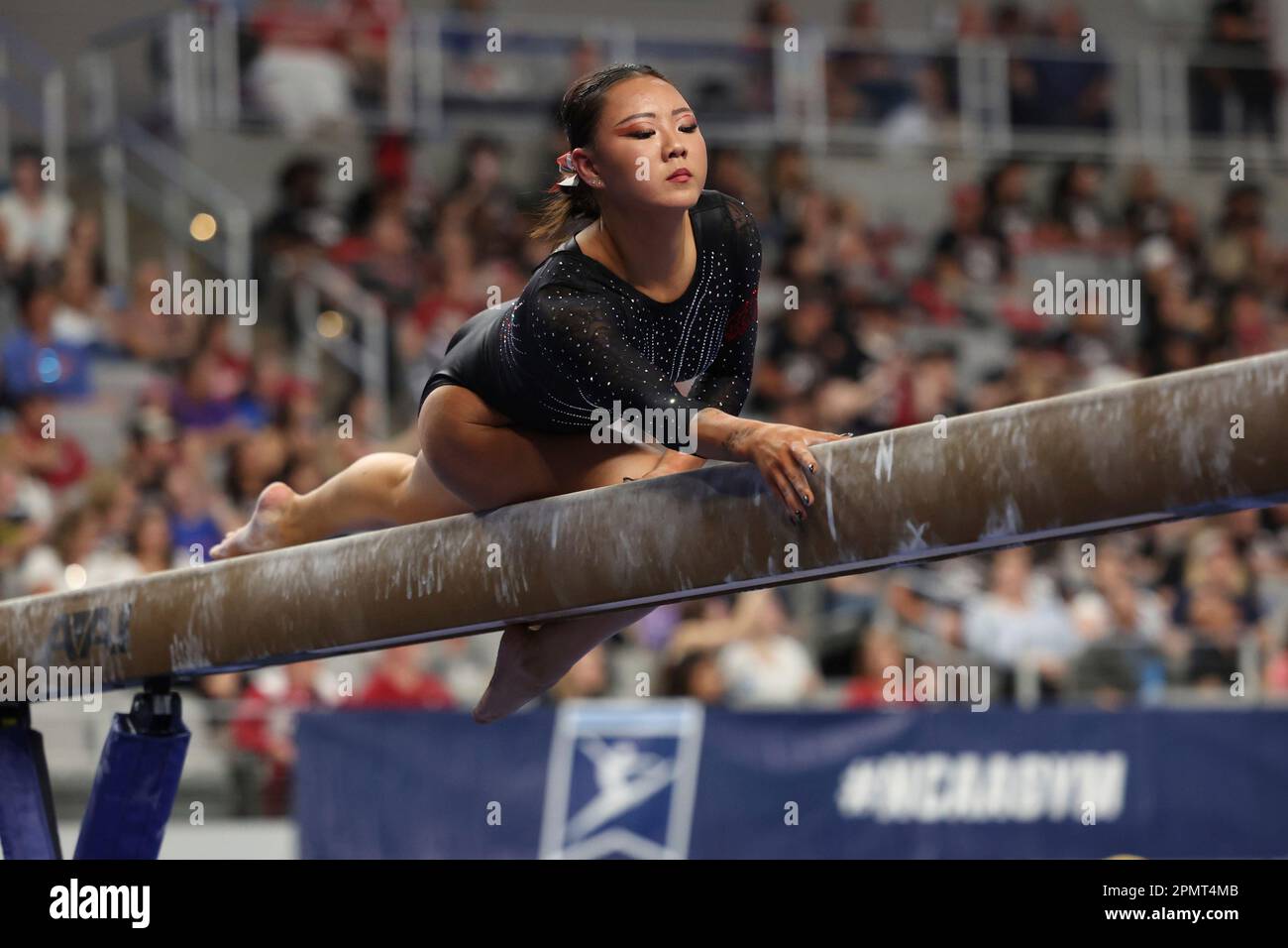April 13, 2023: Kara Eaker (University of Utah) during the 2023 NCAA ...
