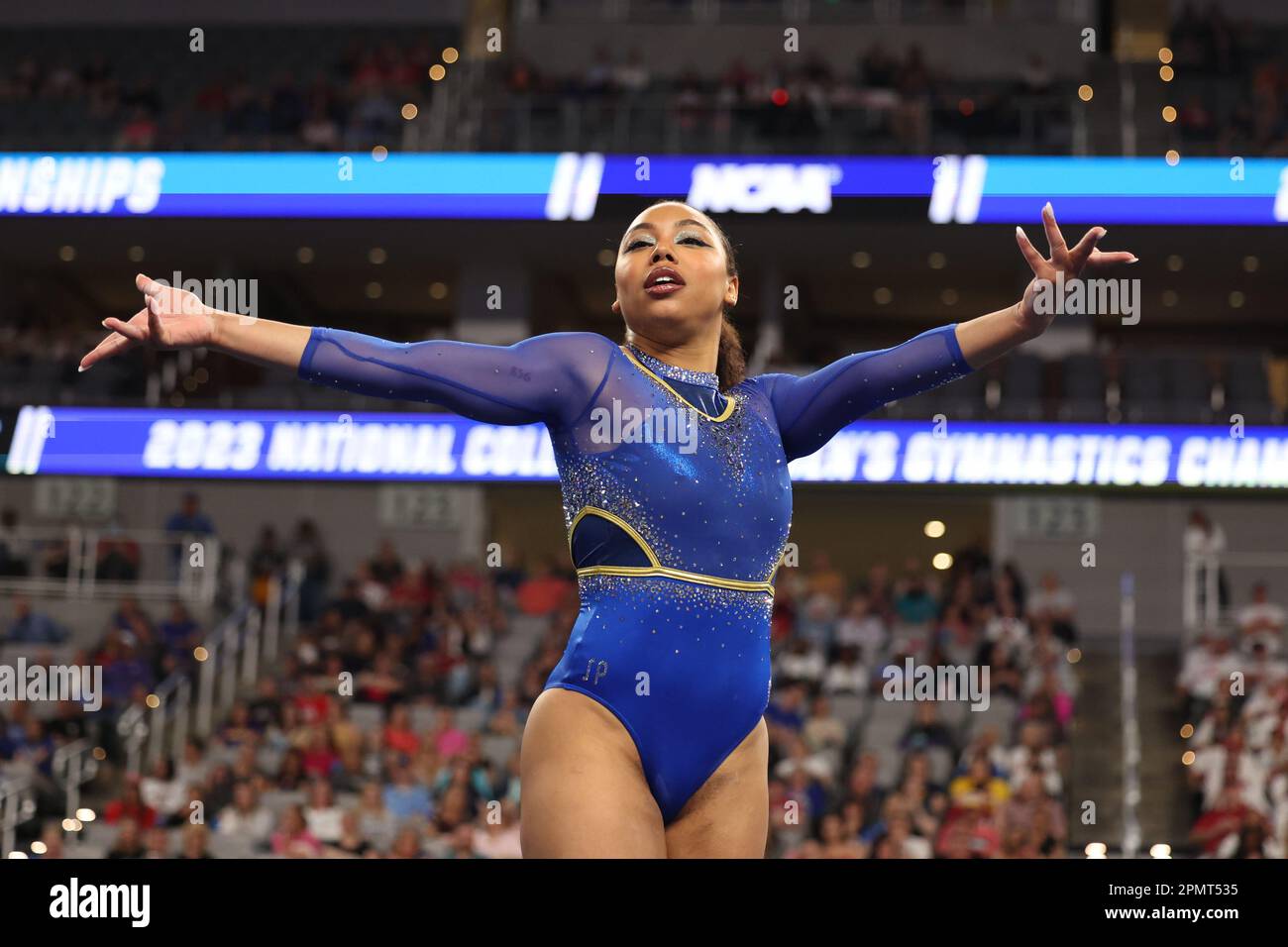 Fort Worth, Texas, USA. 13th Apr, 2023. Margzetta Frazier (UCLA) during ...