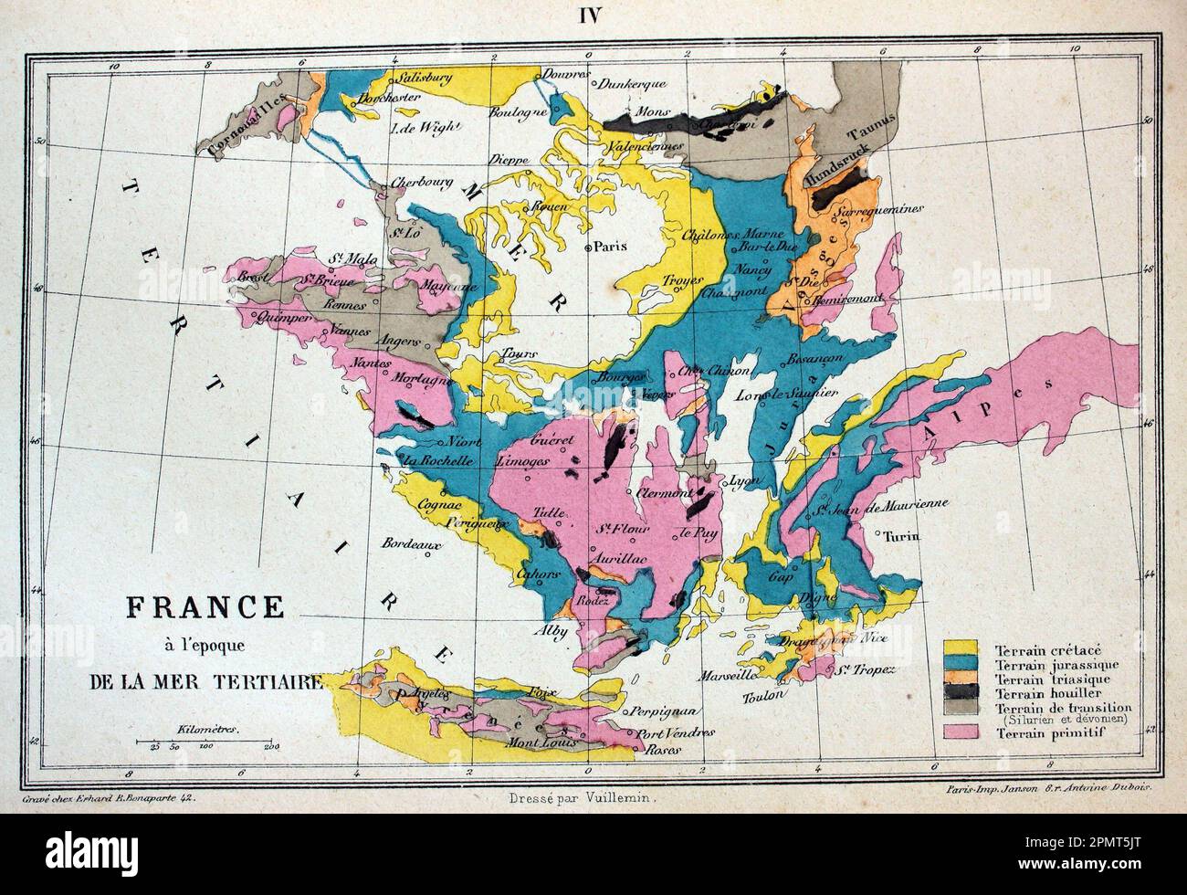 The land before the flood Stock Photo - Alamy