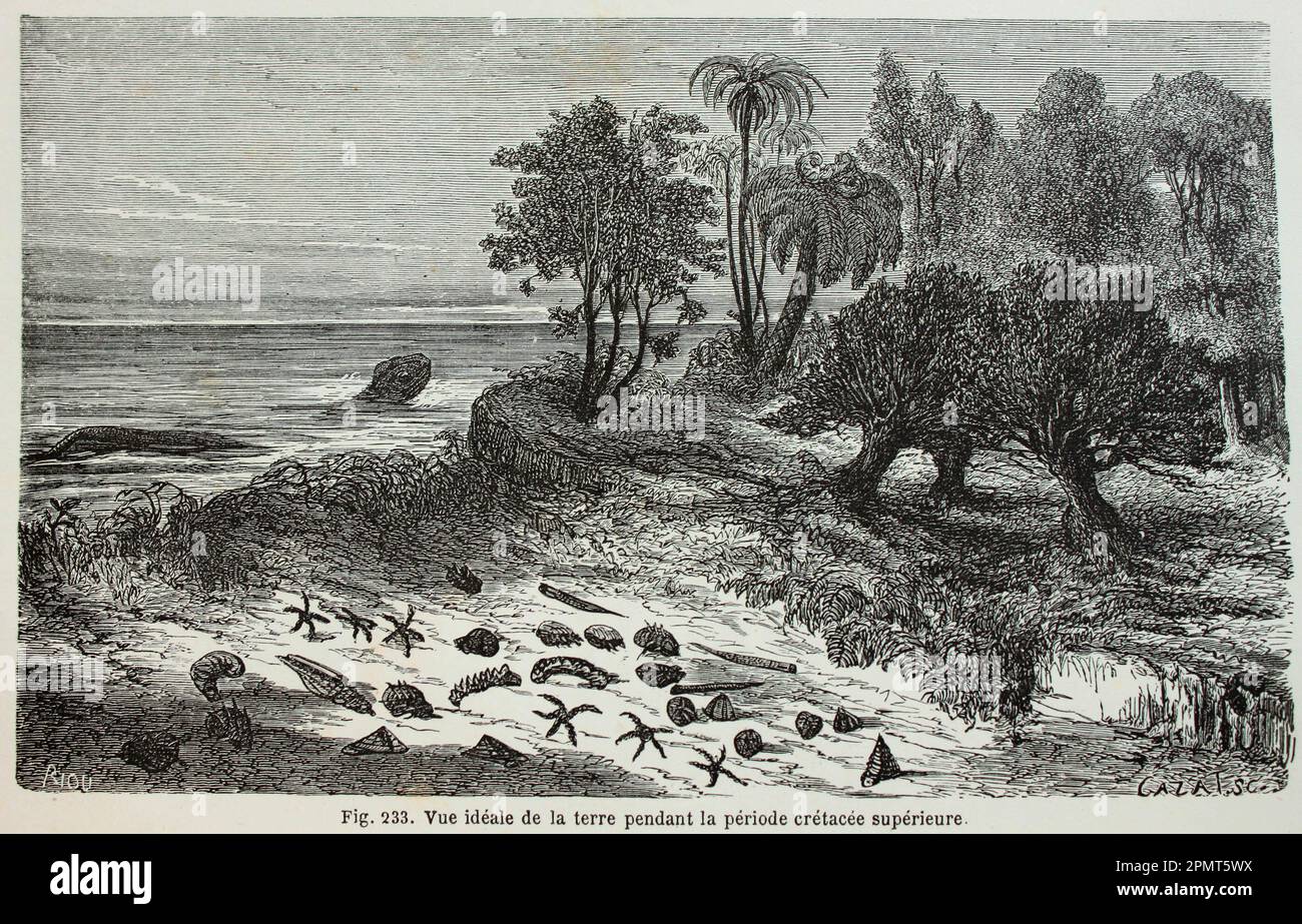 The land before the flood Stock Photo - Alamy