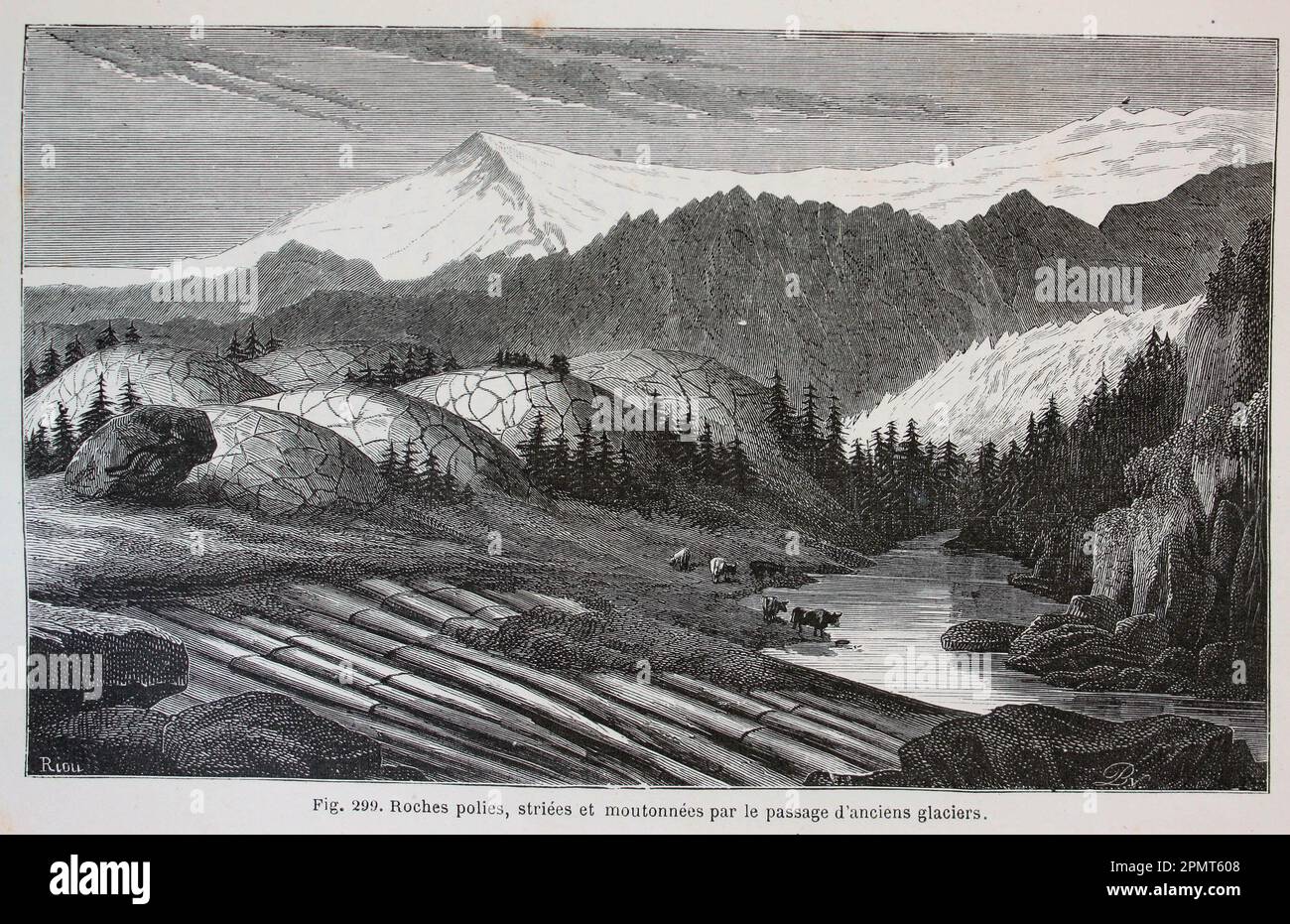 The land before the flood Stock Photo - Alamy