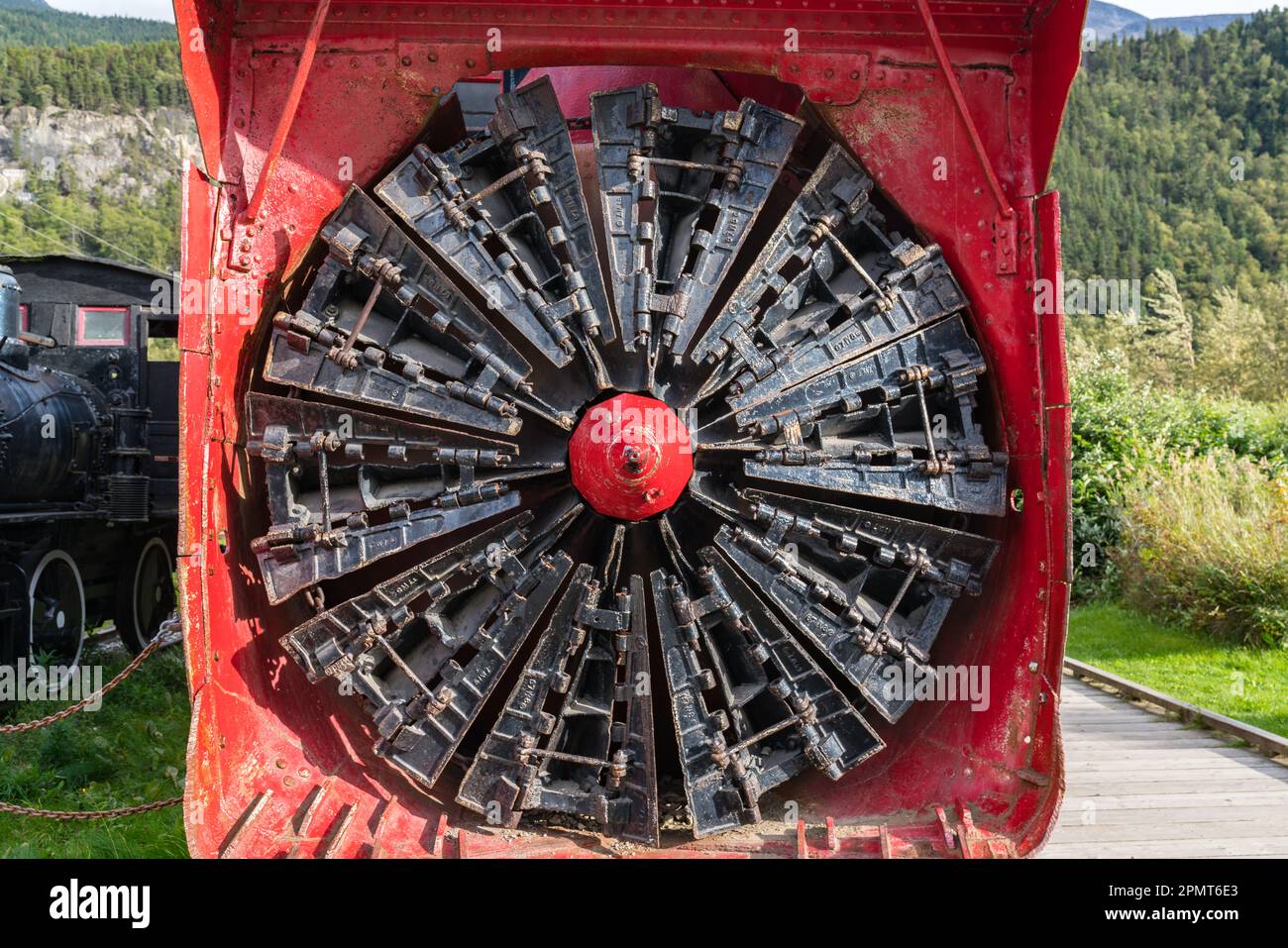 Snow blower train hi-res stock photography and images - Alamy
