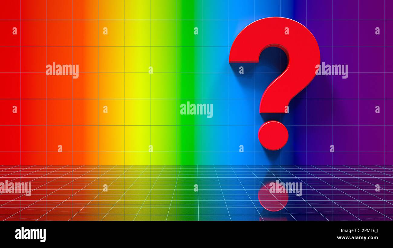 3d question mark Stock Photo - Alamy