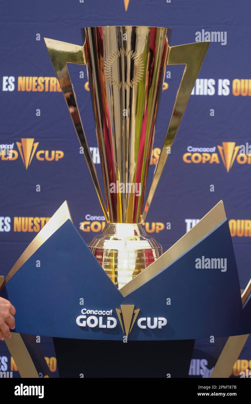 Concacaf gold cup trophy 2023 hi-res stock photography and images - Alamy