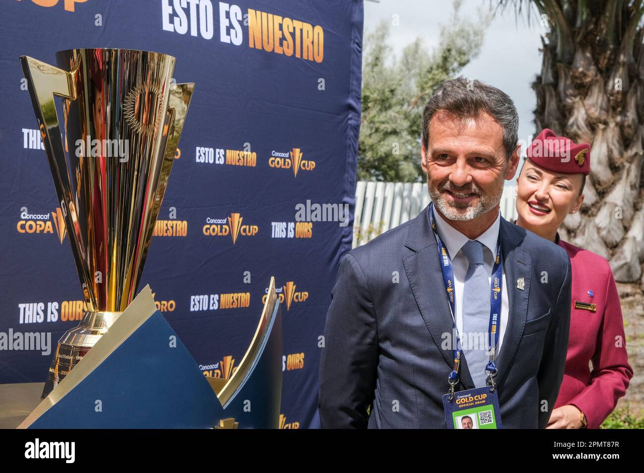 Concacaf gold cup trophy 2023 hi-res stock photography and images - Alamy
