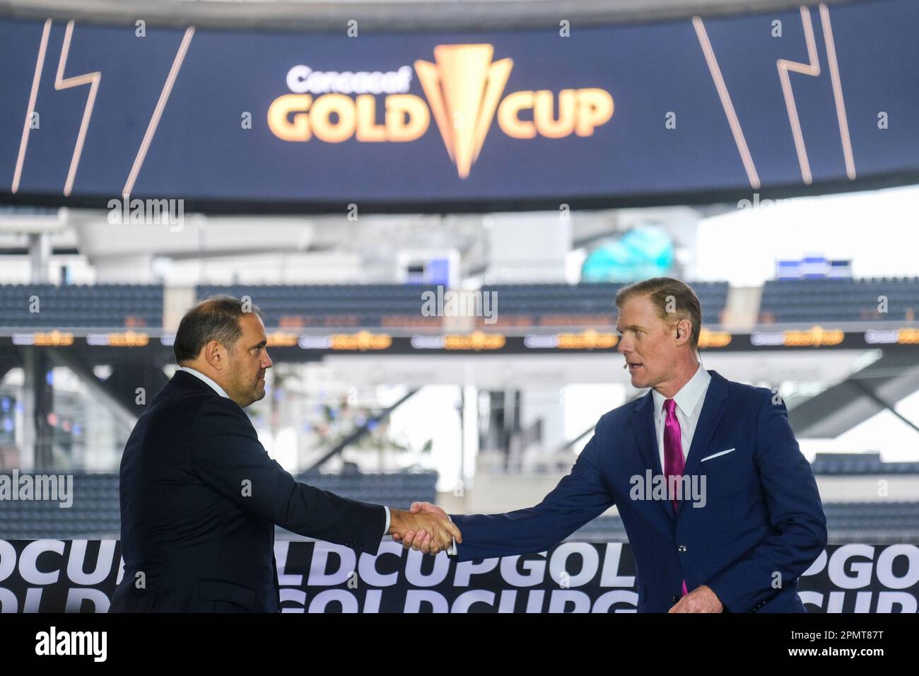 Los Angeles, California, USA. 14th Apr, 2023. Concacaf President and ...