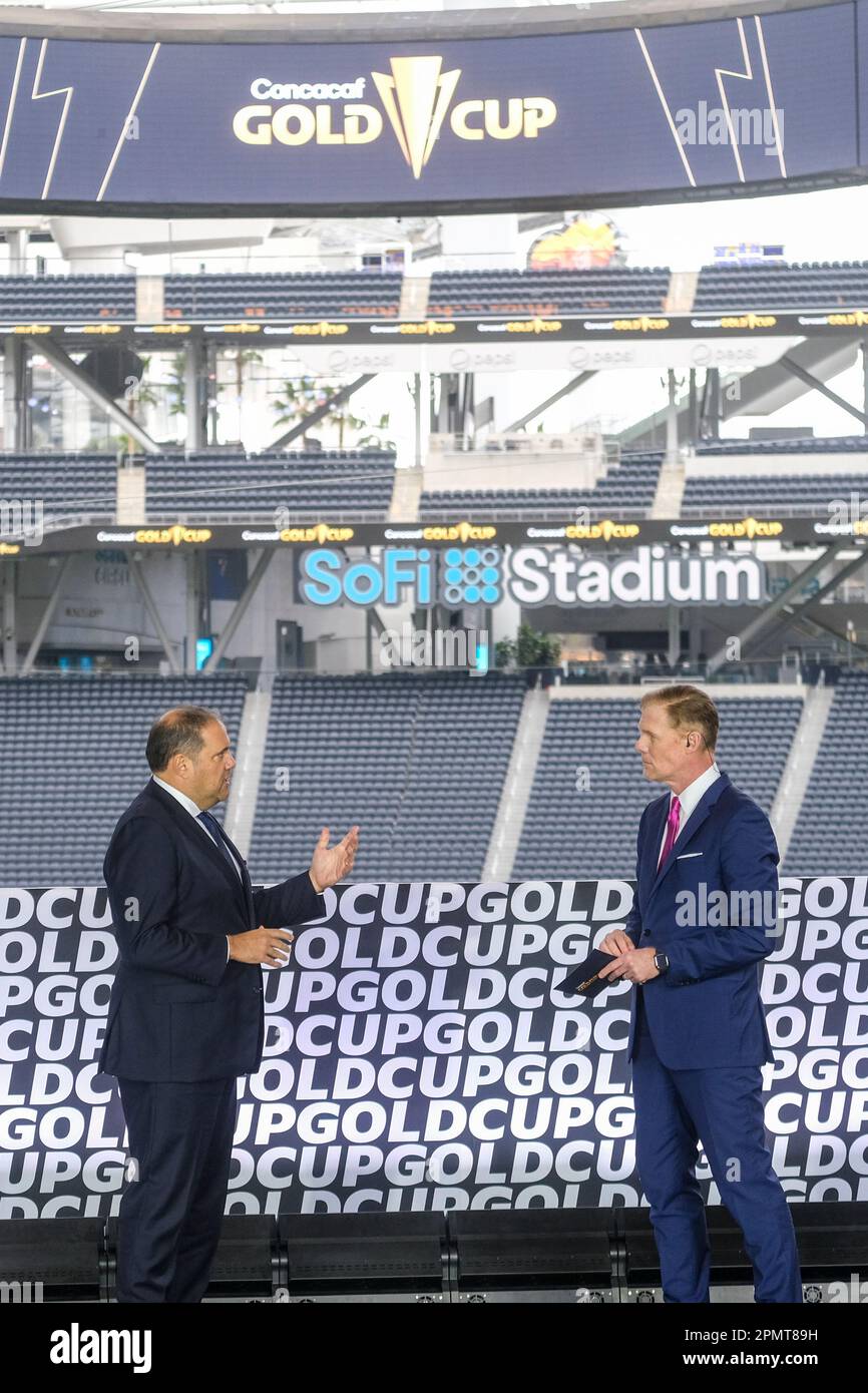 Los Angeles, California, USA. 14th Apr, 2023. Concacaf President and ...