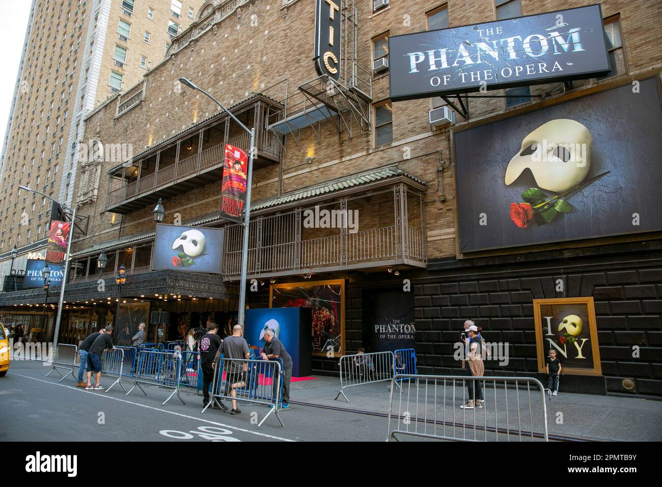 The Phantom of the Opera is at the Majestic Theatre in New York City on ...