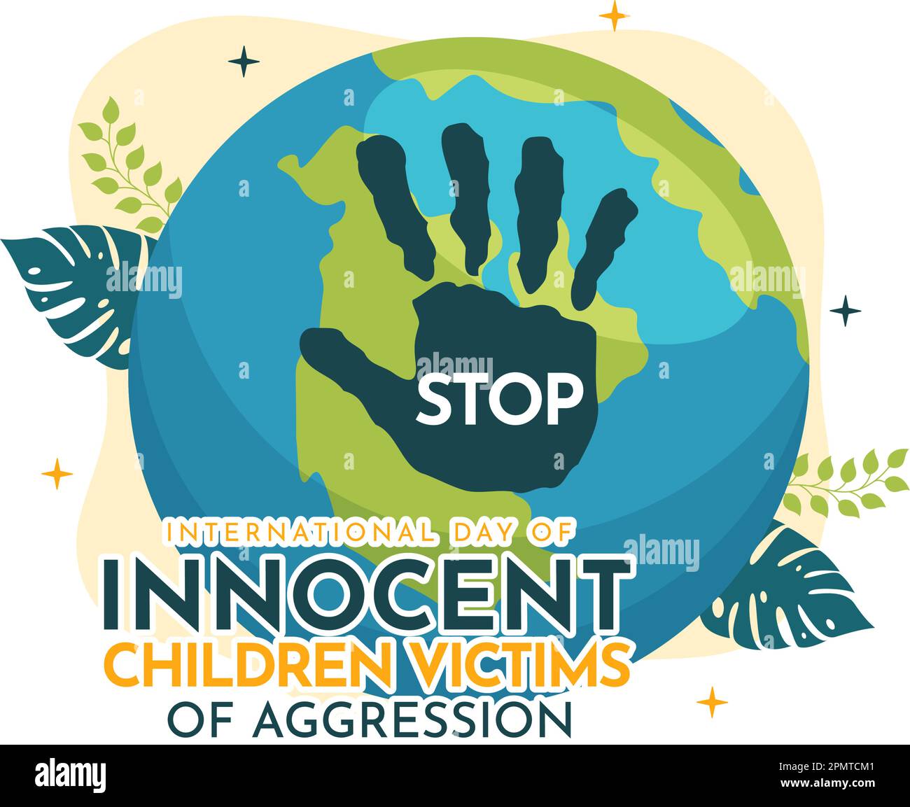 International Day of Innocent Children Victims of Aggression Vector ...