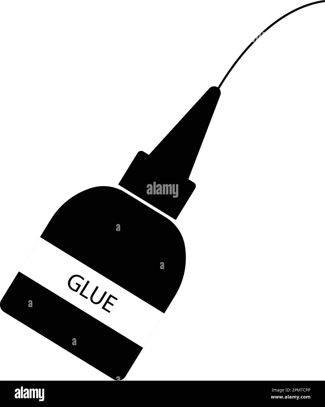 Gluing vector vectors Stock Vector Images - Alamy