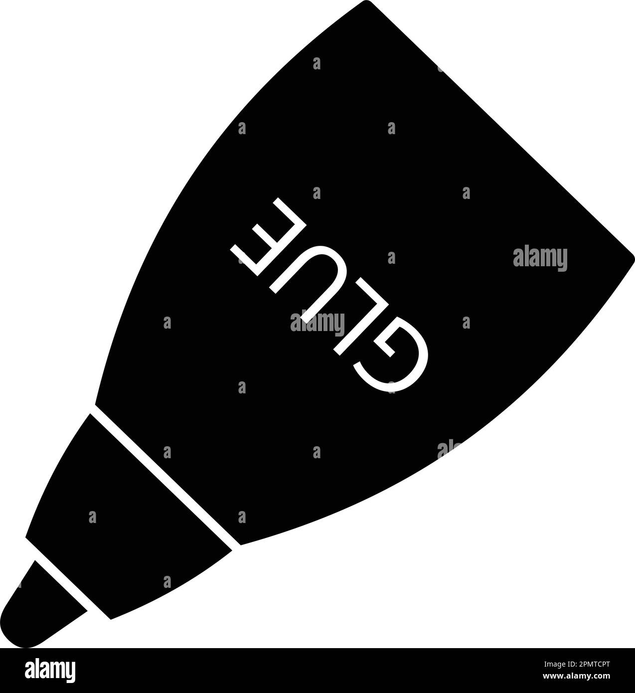 Gluing vector vectors hi-res stock photography and images - Alamy