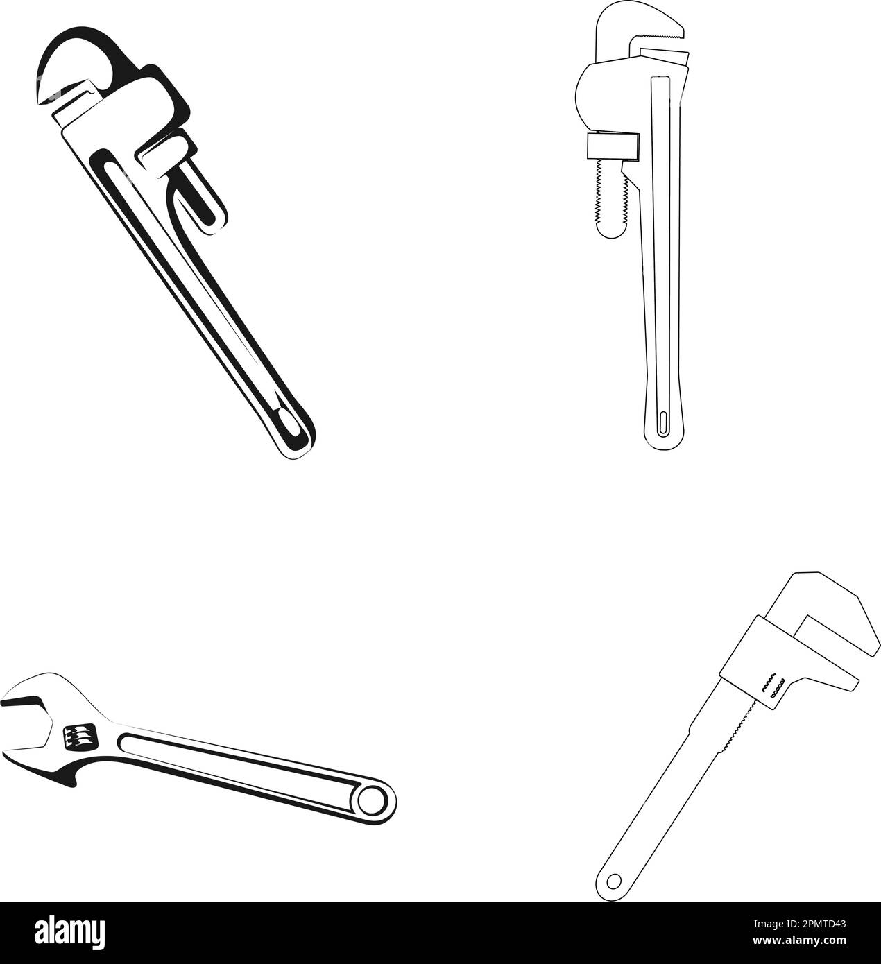 wrench icon vector template design Stock Vector Image & Art - Alamy