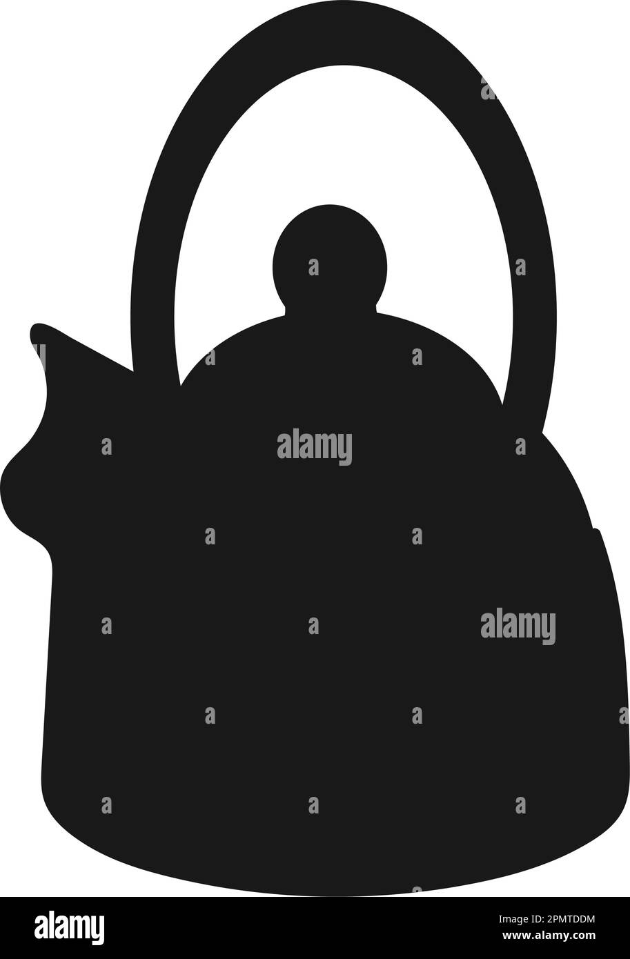 Teapot and cup retro Black and White Stock Photos & Images - Alamy