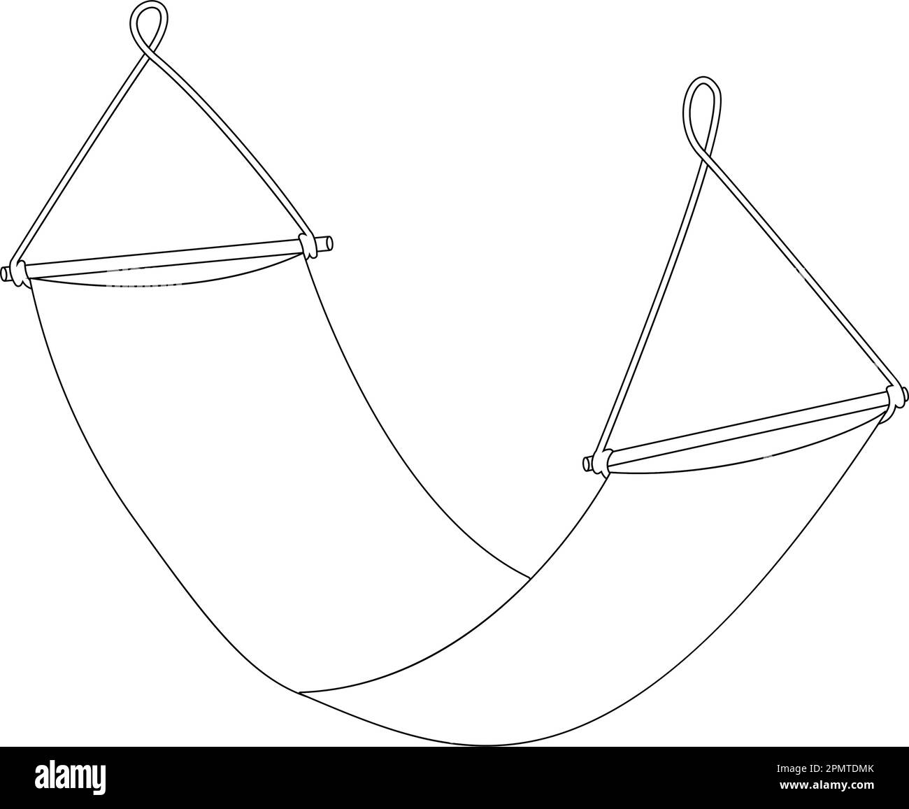 hammock icon vector illustration logo template Stock Vector Image & Art ...