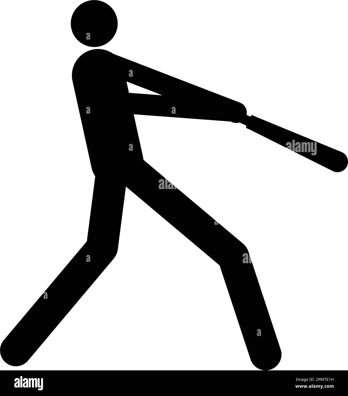 baseball player icon vektor illustration design Stock Vector Image ...