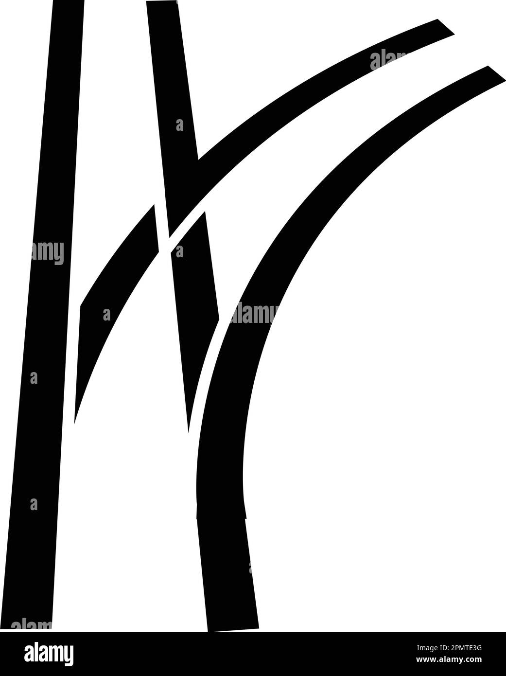 Train track vector top view Stock Vector Images - Alamy