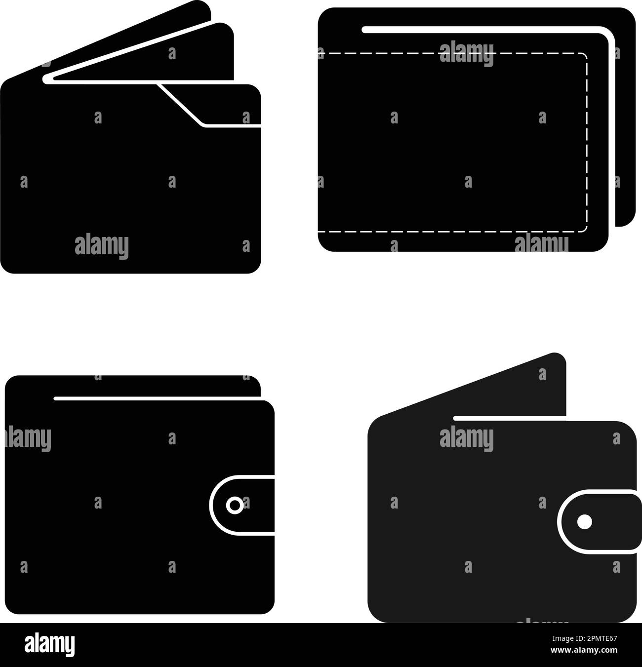 wallet icon vektor illustration design Stock Vector Image & Art - Alamy