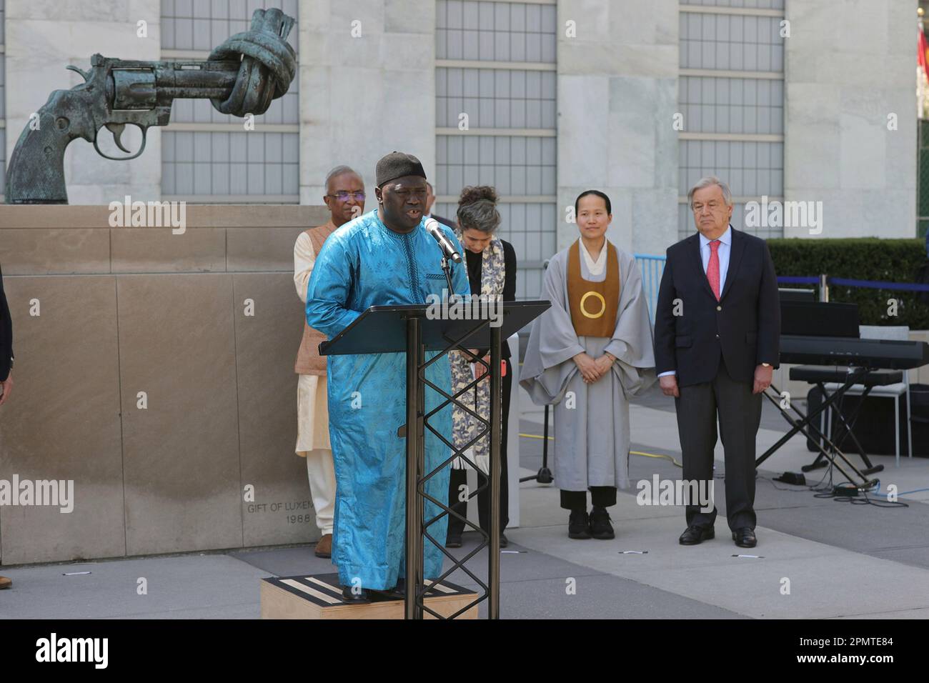 United Nations, New York, USA, April 14, 2023 - Secretary-General ...