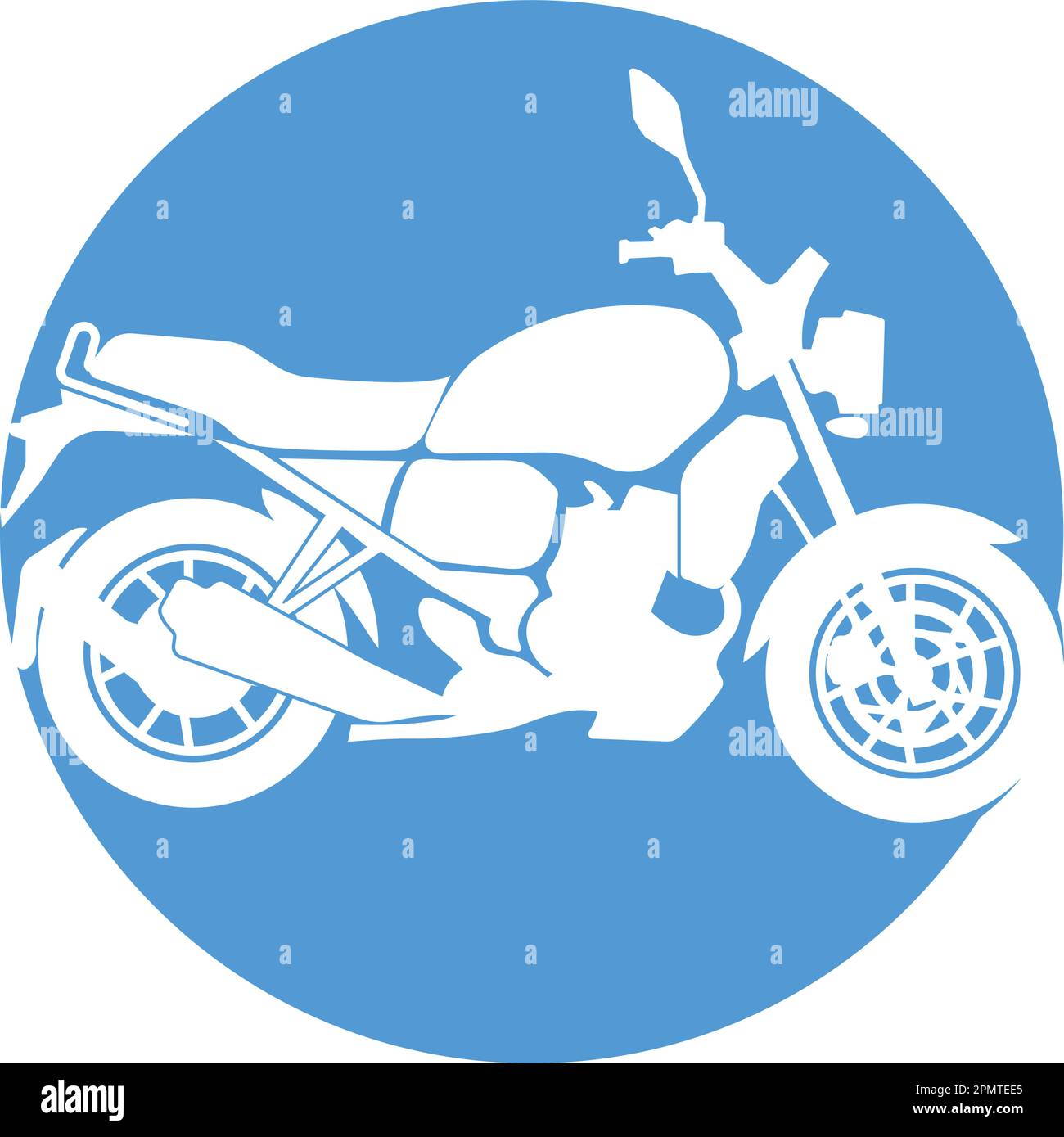 Harley silhouettes clip art hi-res stock photography and images - Alamy