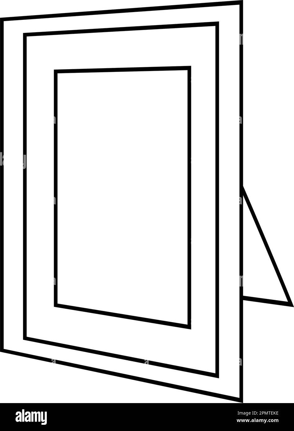 Doodle frame blank picture Black and White Stock Photos & Images - Alamy