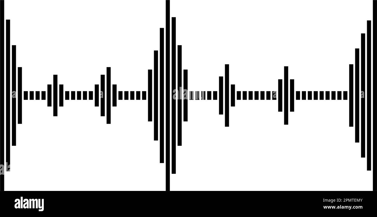 sound wave spectrum icon illustration design Stock Vector Image & Art ...