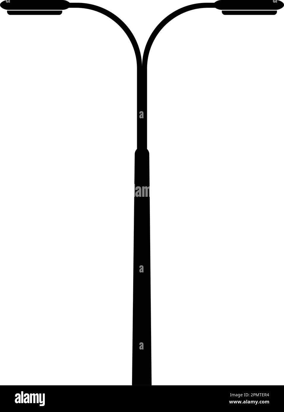 street lighting lamp icon illustration design Stock Vector Image & Art ...