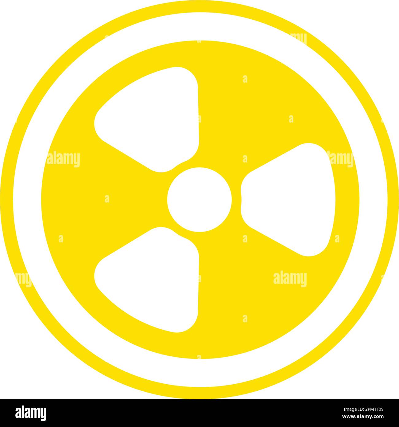 Radiation vector design Cut Out Stock Images & Pictures - Alamy