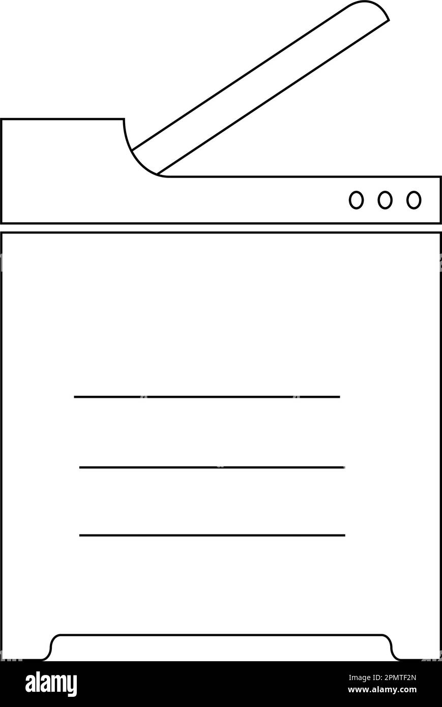 copier icon vector illustration design Stock Vector Image & Art - Alamy