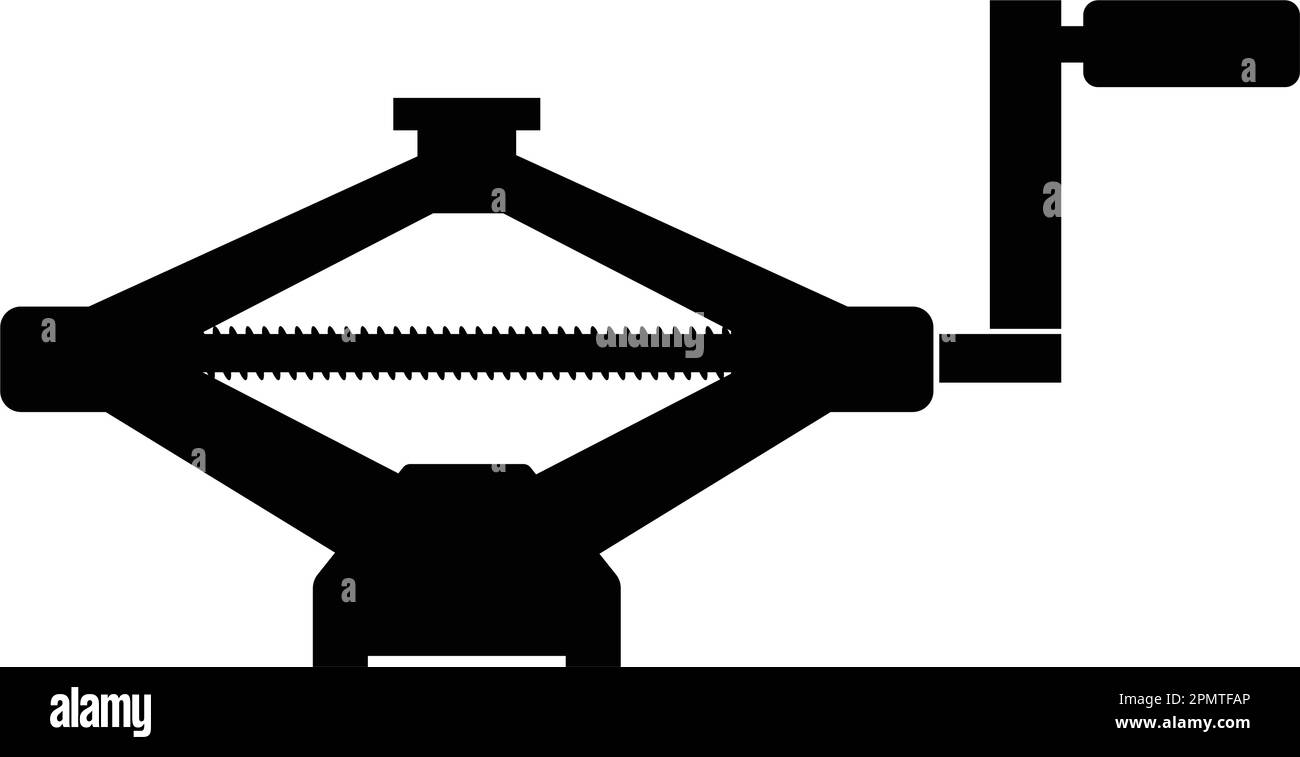 Jack screw car Stock Vector Images - Alamy