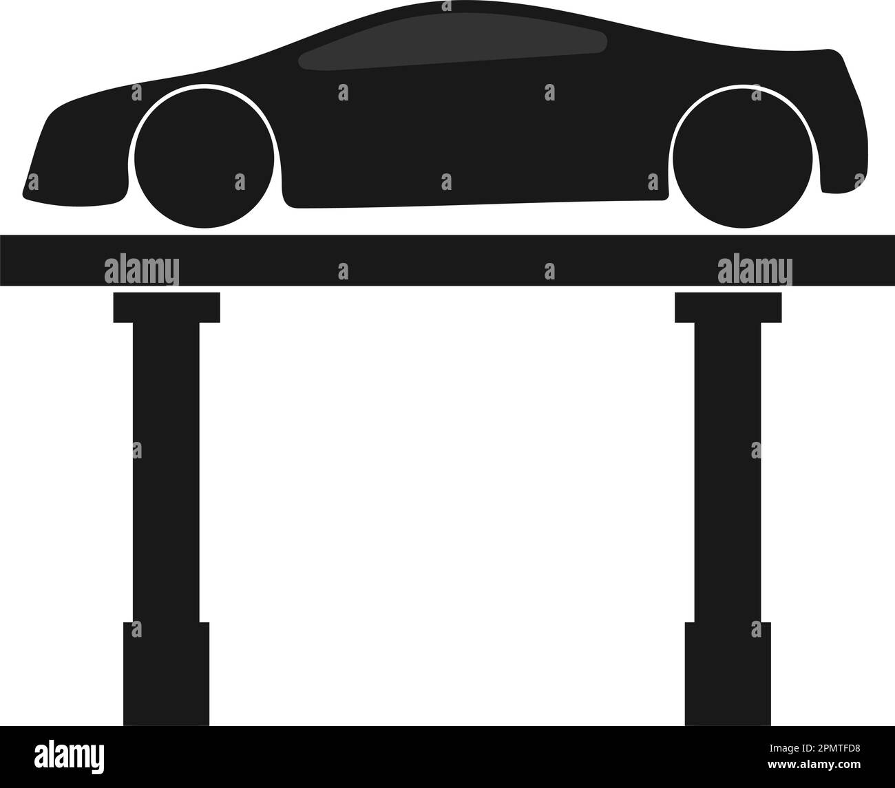 Hydraulic ramp Stock Vector Images - Alamy