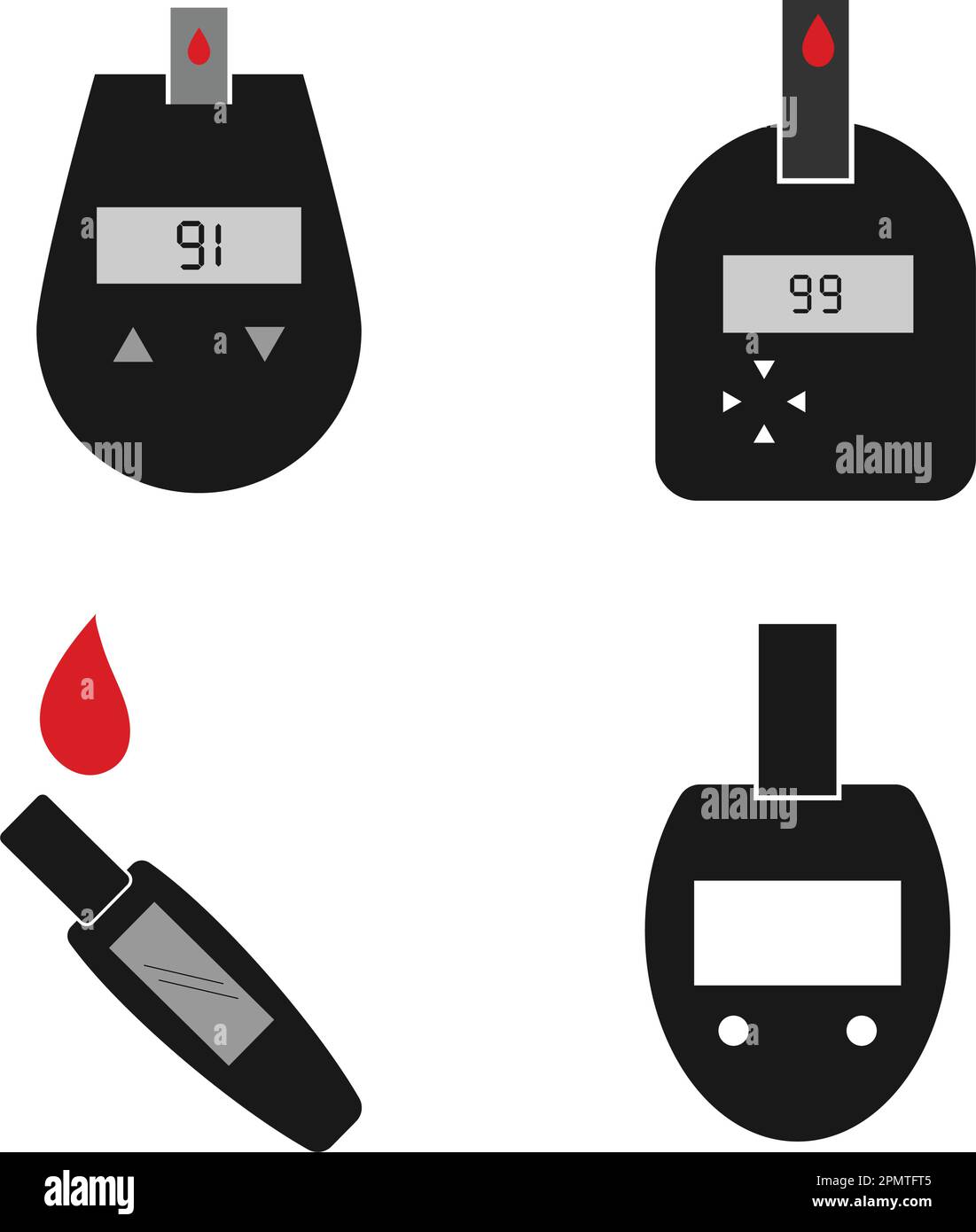 Digital meter Stock Vector Images - Alamy
