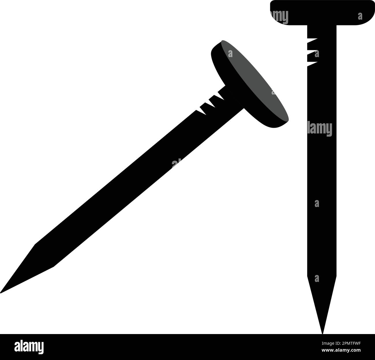 Nail icon.vector illustration symbol design Stock Vector Image & Art ...