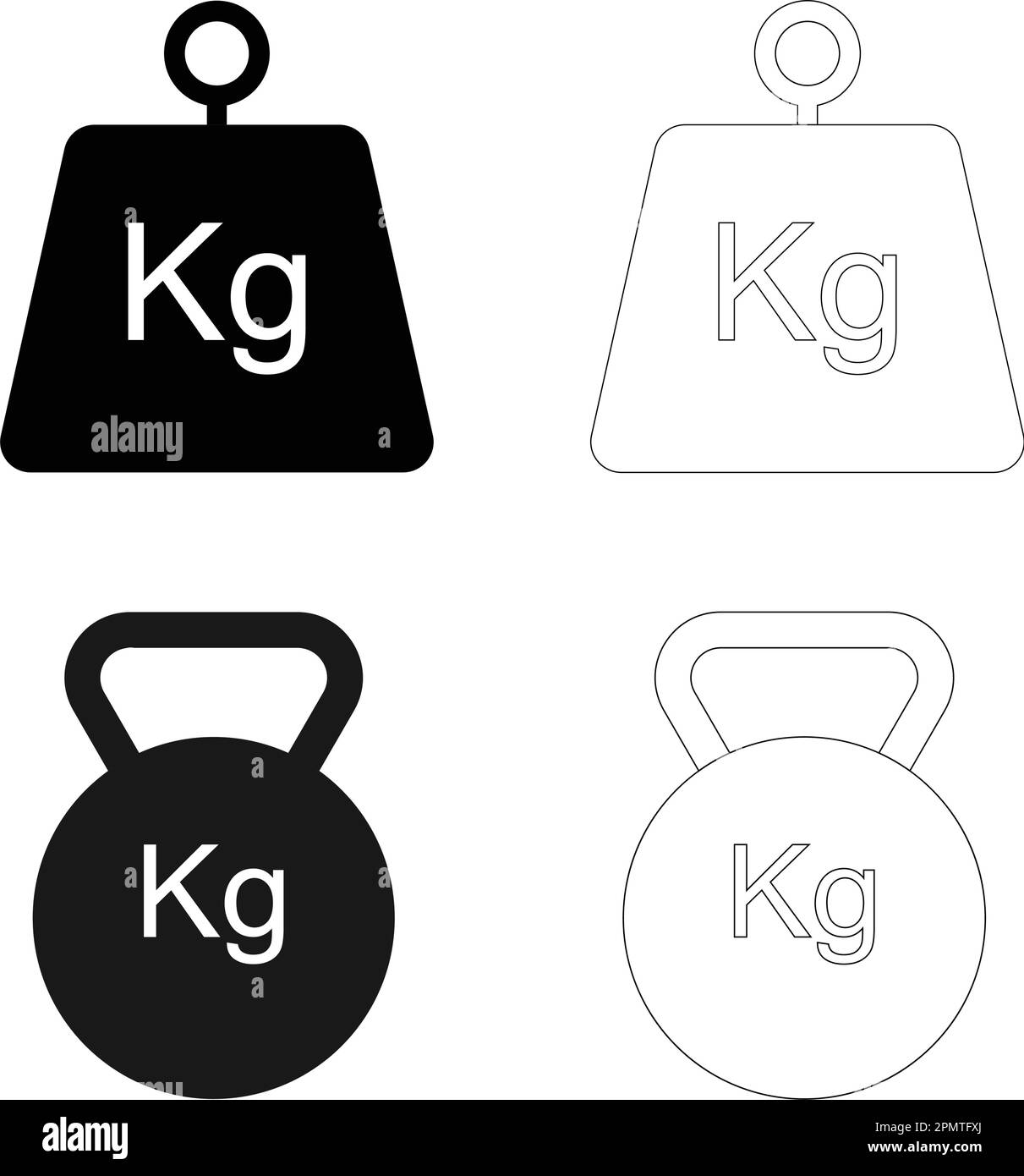 weight icon vector illustration simple design Stock Vector Image & Art ...